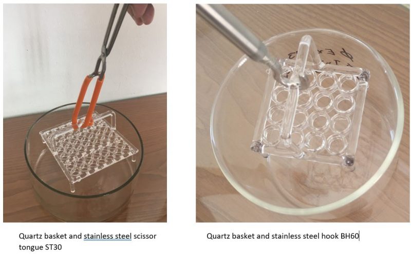 Quartz Parting and Annealing Baskets | Fire Assay