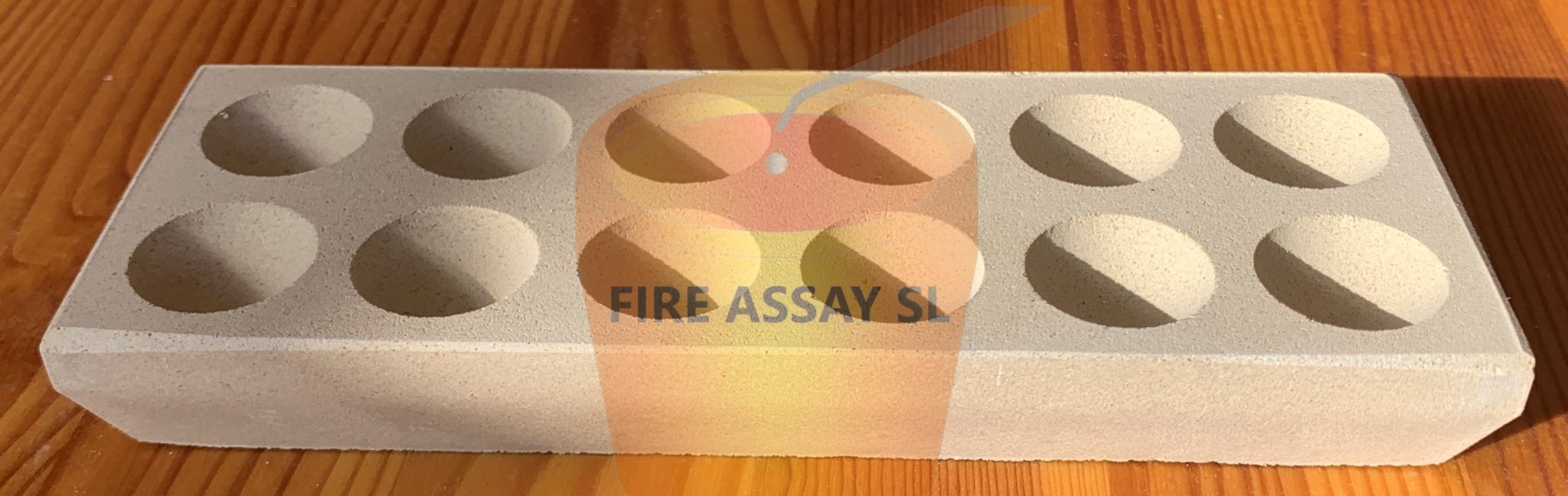 Mabor Magnesia Cupel Block 12HBL - immediate supply | Fire Assay